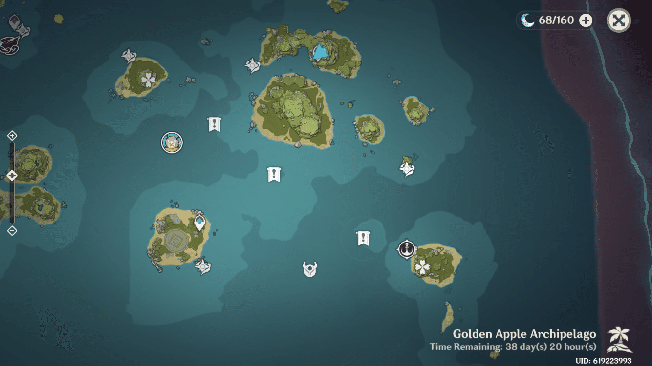 The two halves of an unfortunate Inazuma trader ship. Genshin Impact ...