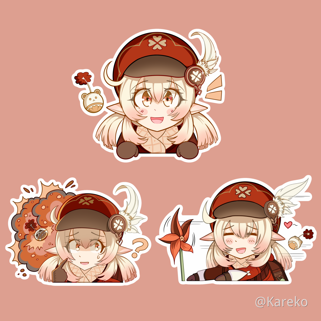 Klee Sticker - Let's Go on an Adventure! Genshin Impact | HoYoLAB