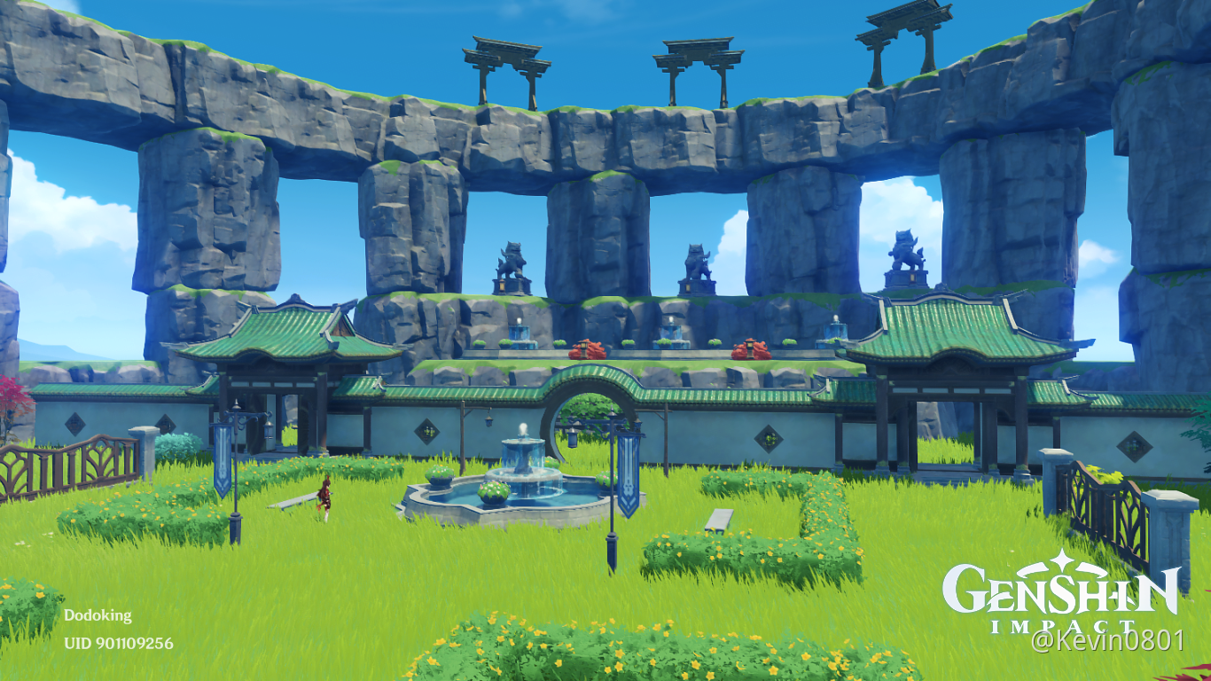 Courtyard exterior and Mini Courtroom interior w/ Courtroom Battle ...