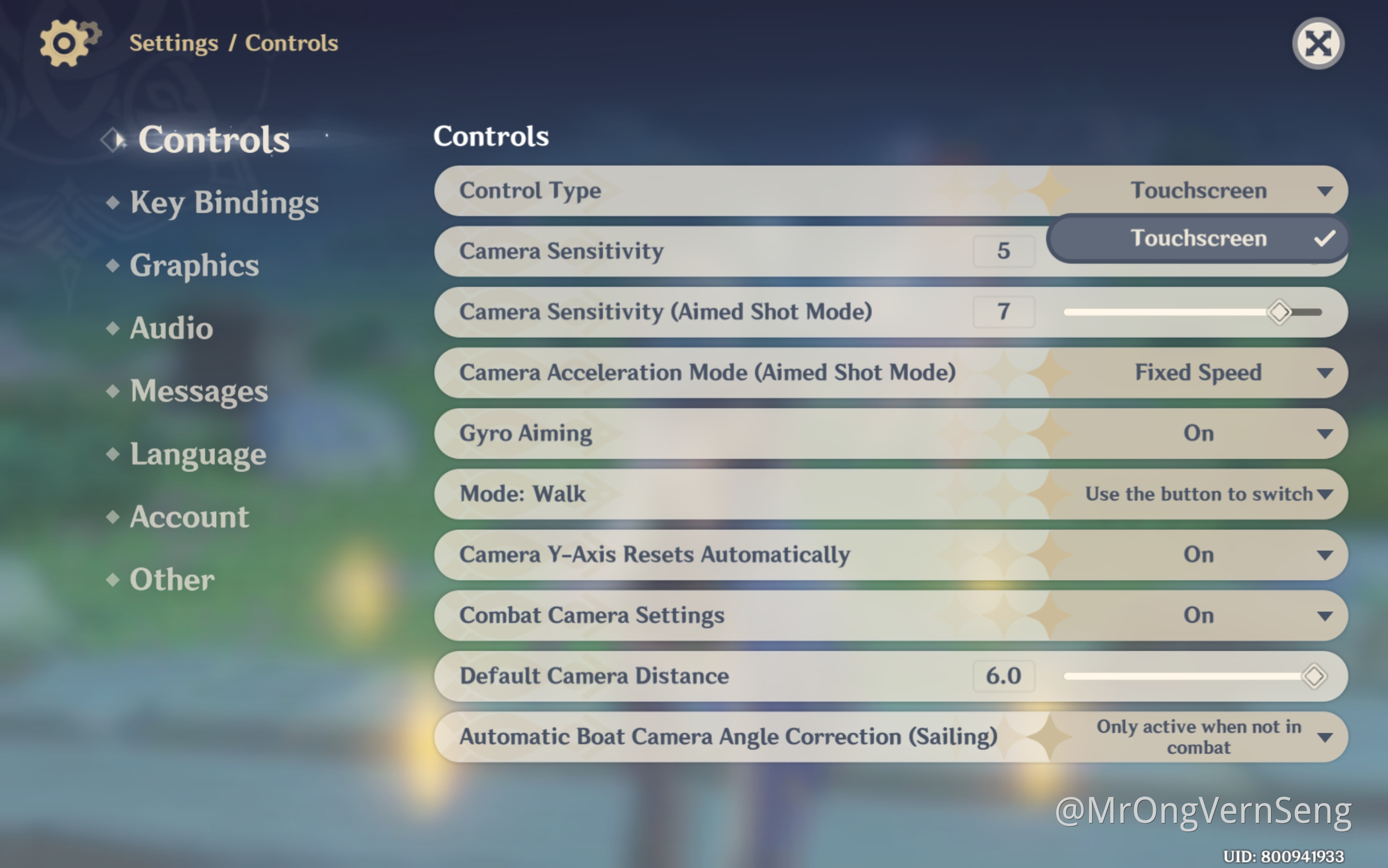 So where is android device control support Genshin Impact | HoYoLAB