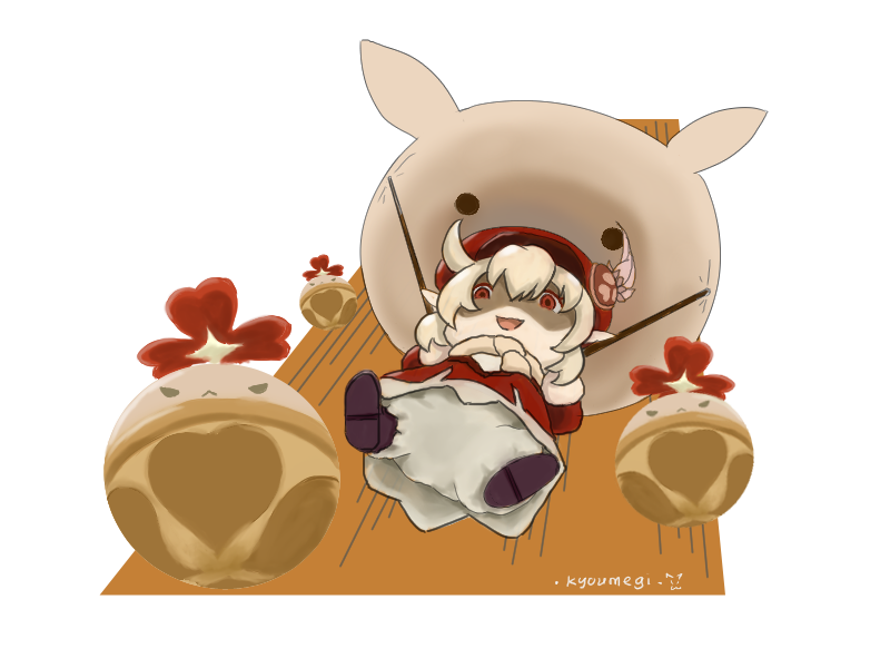 Klee Sticker - "Skybombing Klee" & "Exploding Klee" - HoYoverse Player ...