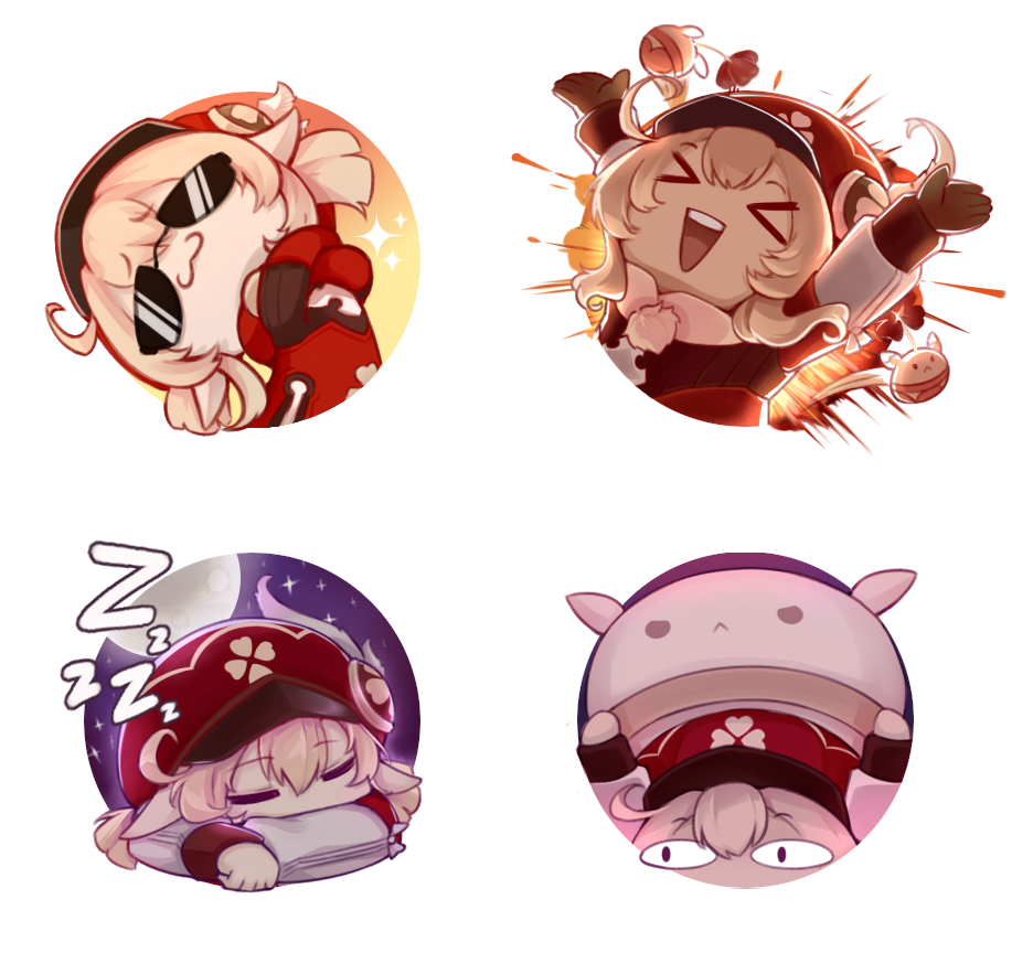 Klee Sticker - Klee Collection! Genshin Impact | HoYoLAB