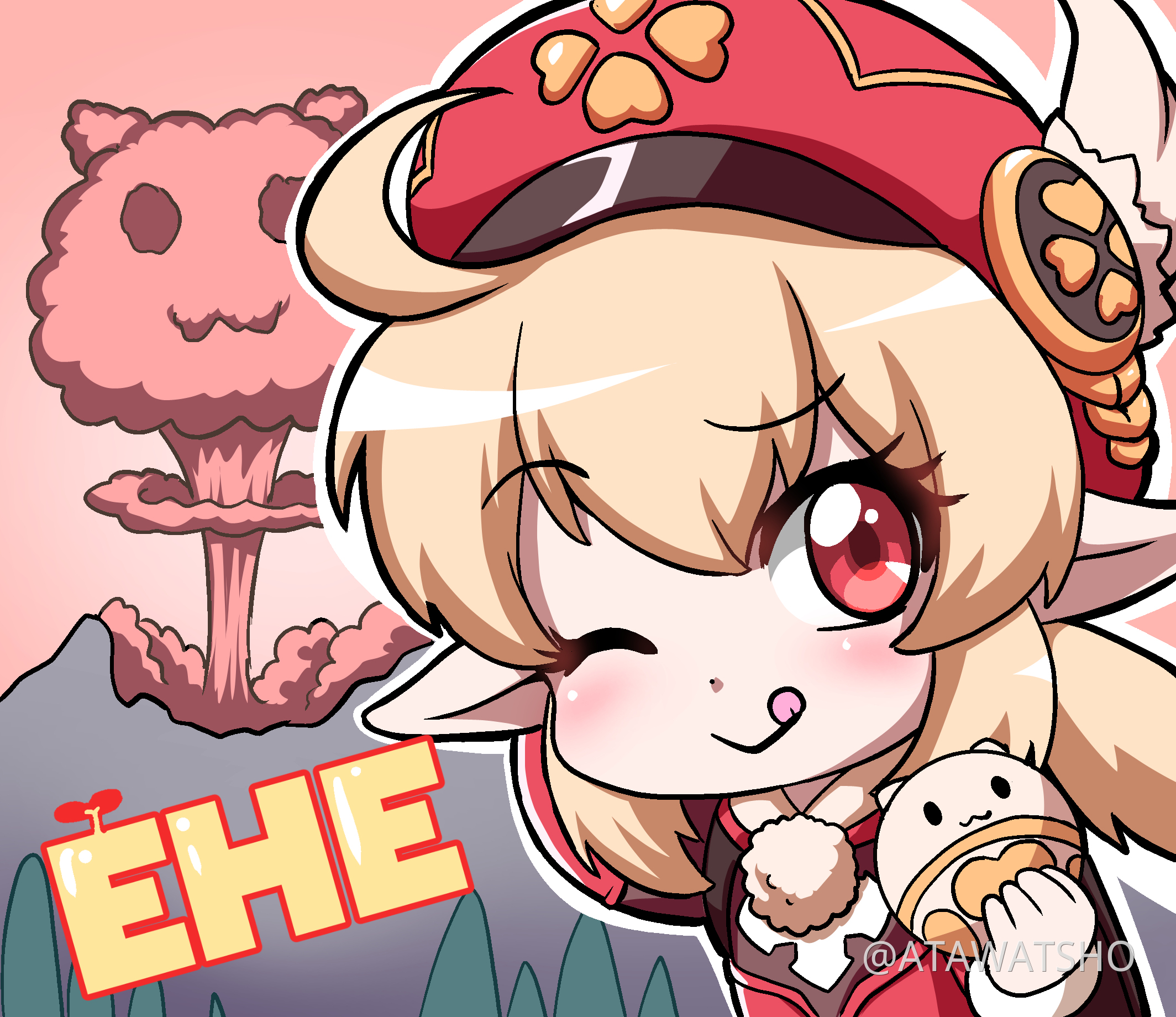 Sticker ""Klee"" + EHe Genshin Impact | HoYoLAB