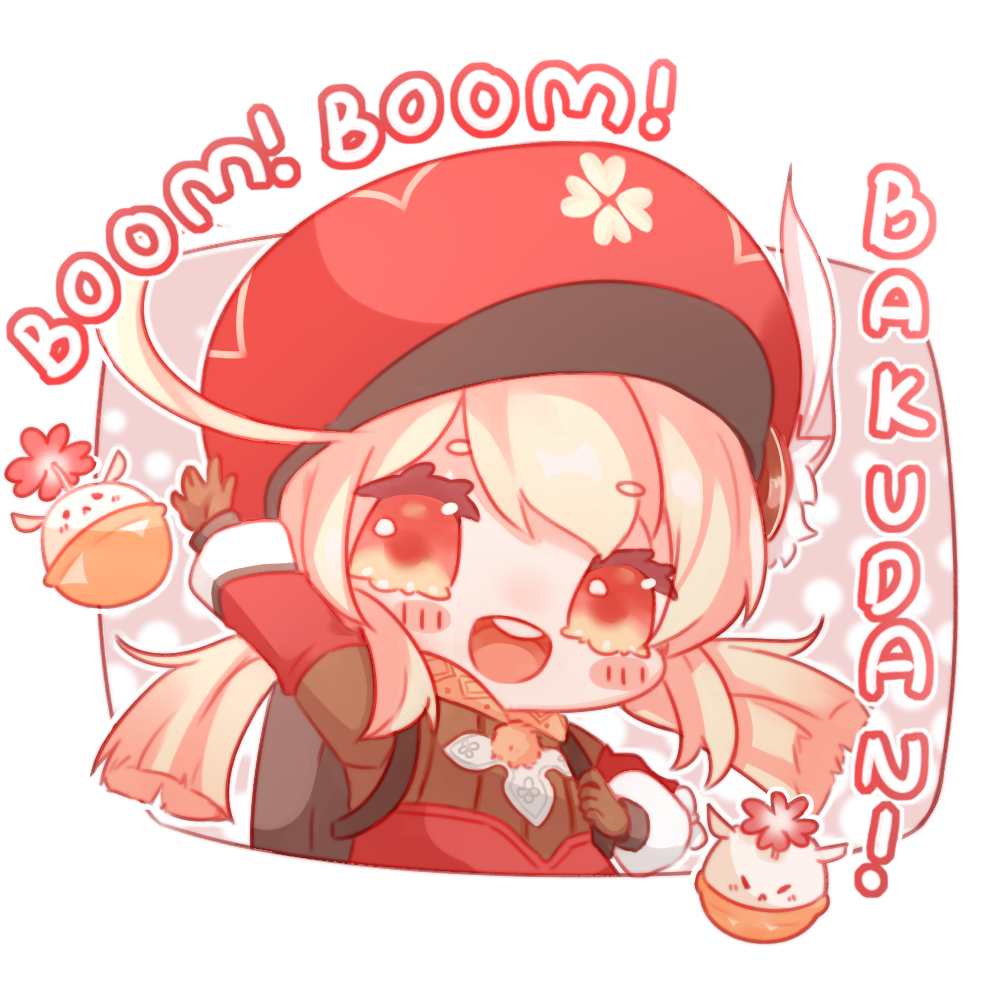 Klee sticker - Boom Boom Bakudan! Genshin Impact | HoYoLAB