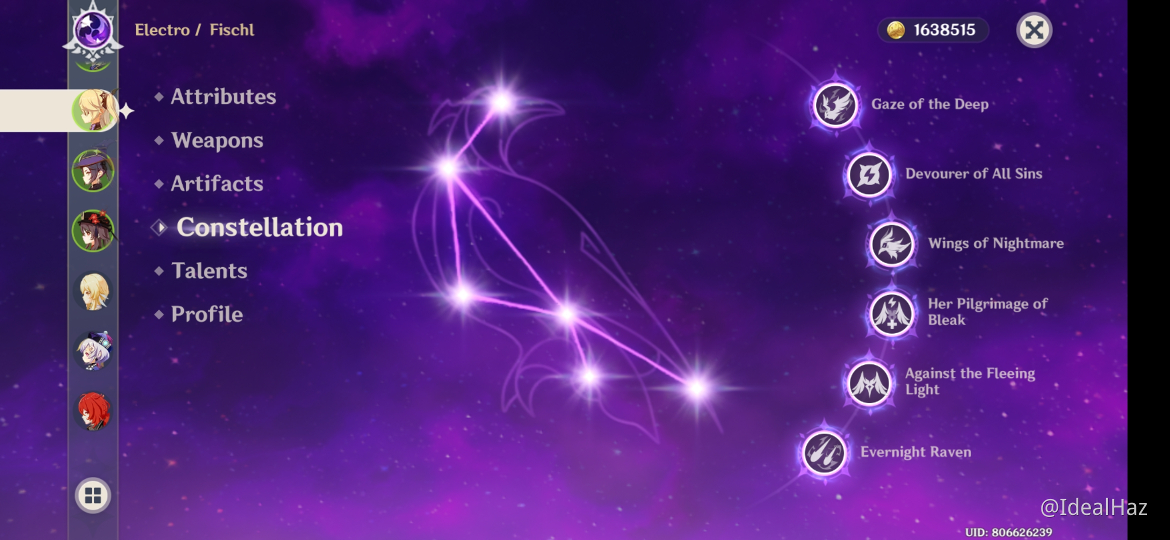 My first 6 Constellation character Genshin Impact | HoYoLAB