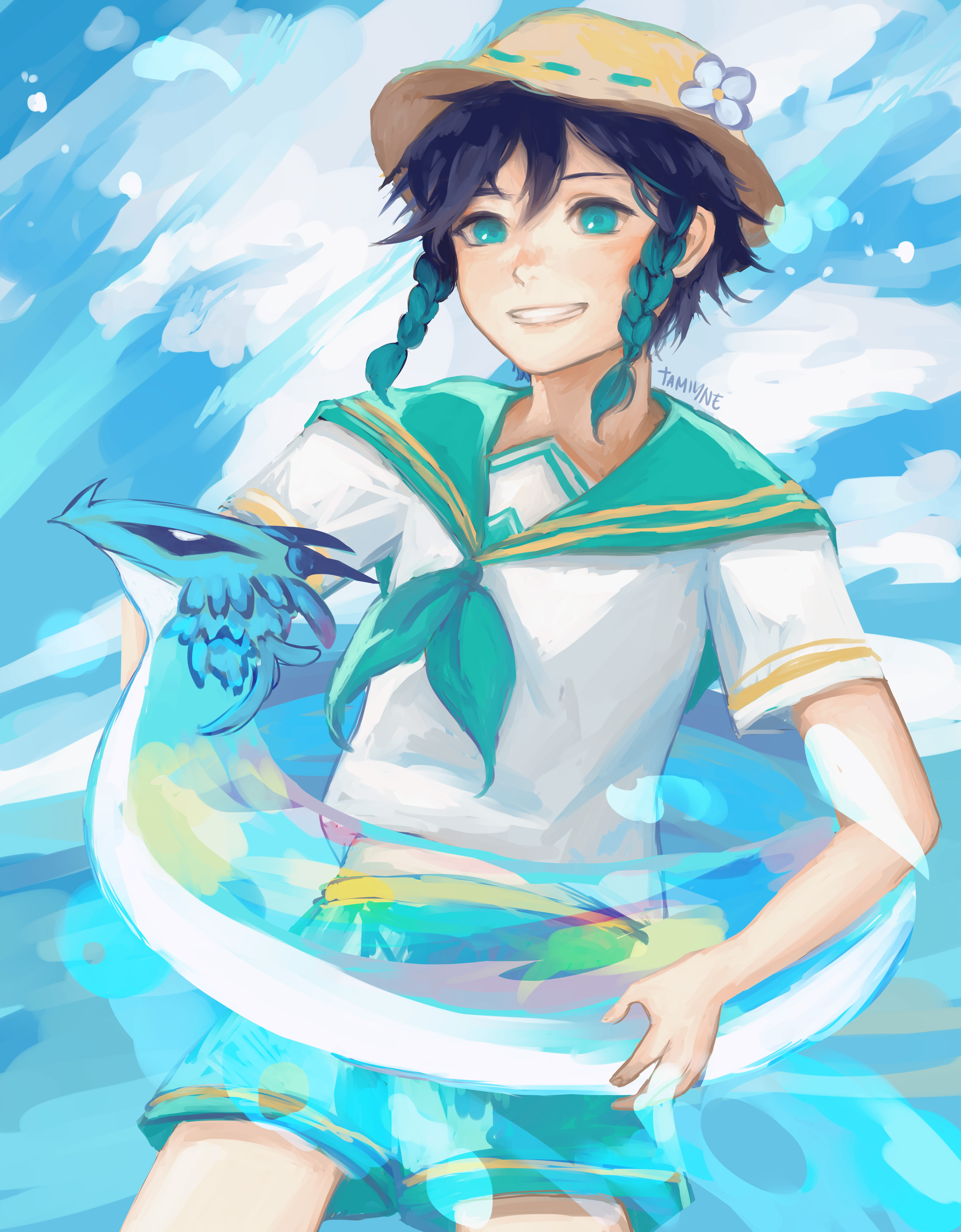 venti summer Genshin Impact | HoYoLAB