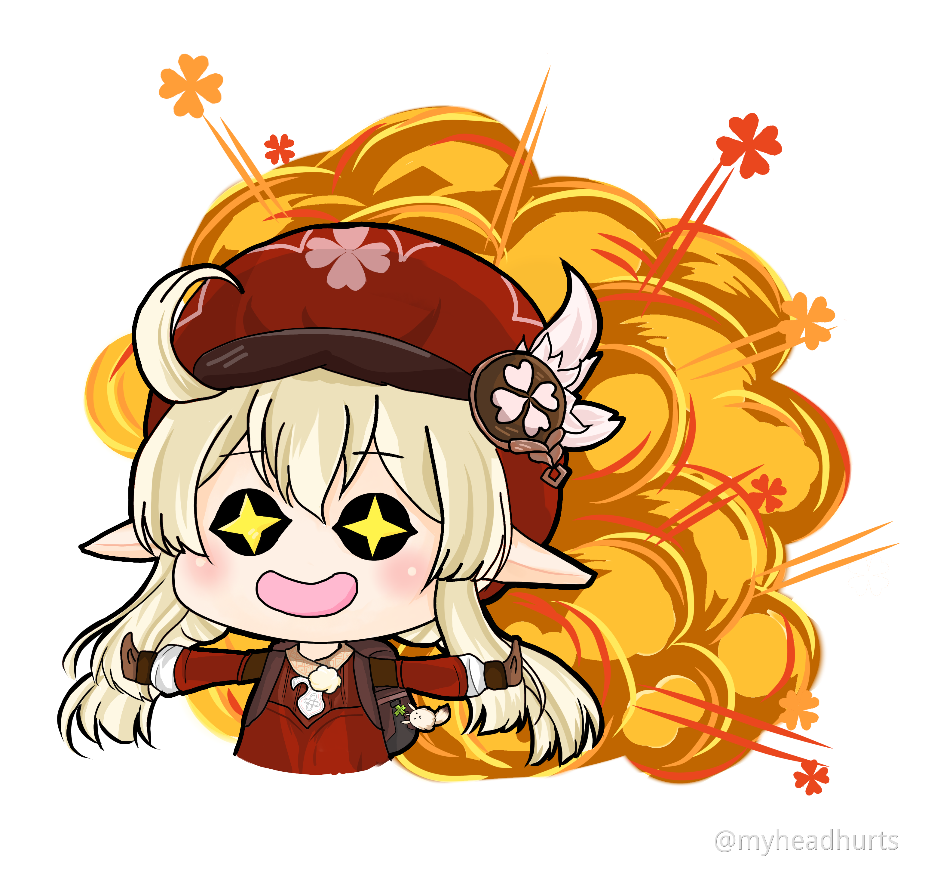 Klee Sticker - 「Coming Dadada」 Genshin Impact | HoYoLAB