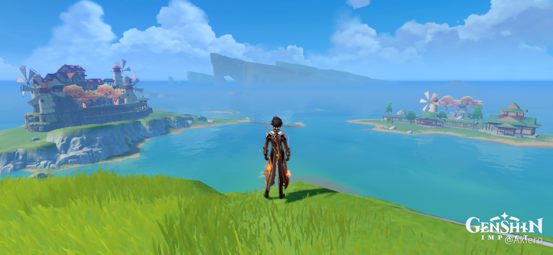 This Kind of View of Cool Isle ️ Genshin Impact | HoYoLAB