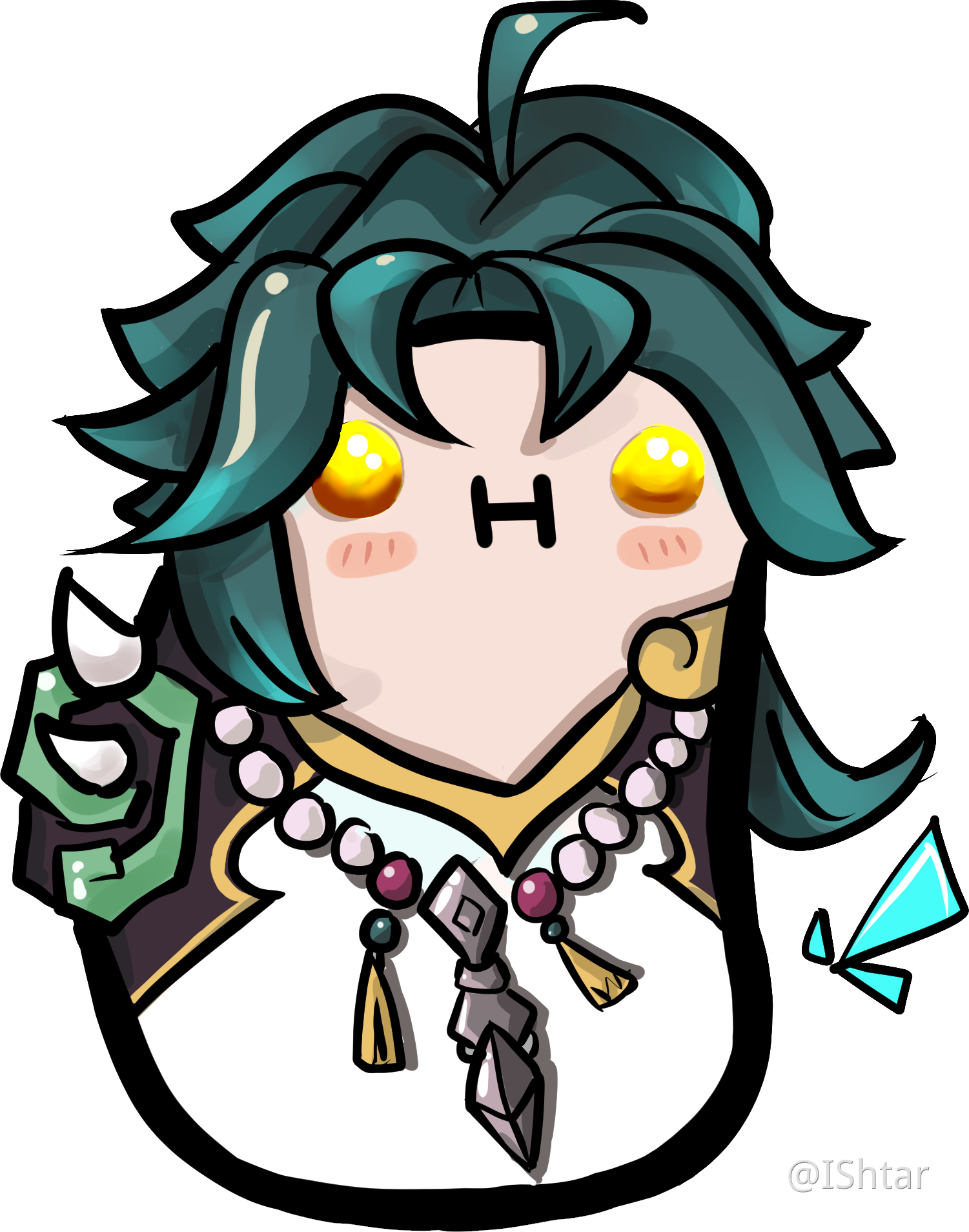 Potato xiao Genshin Impact | HoYoLAB