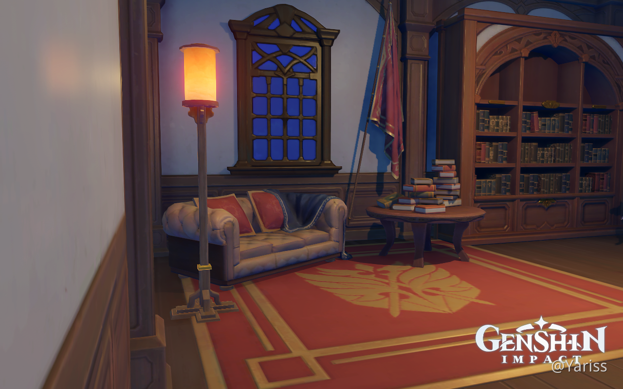 Mini library for Lisa Genshin Impact | HoYoLAB