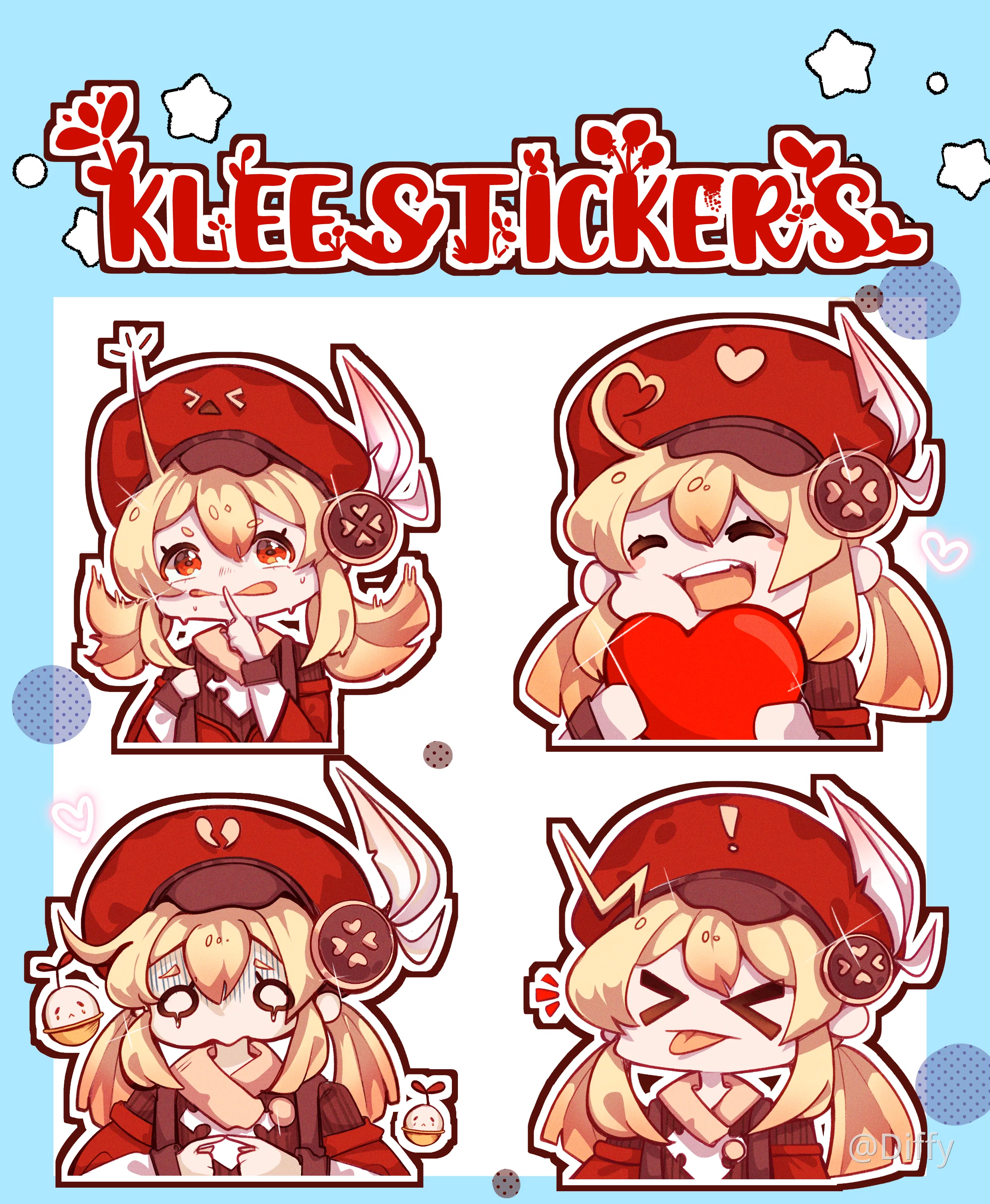 Klee Sticker Genshin Impact | HoYoLAB