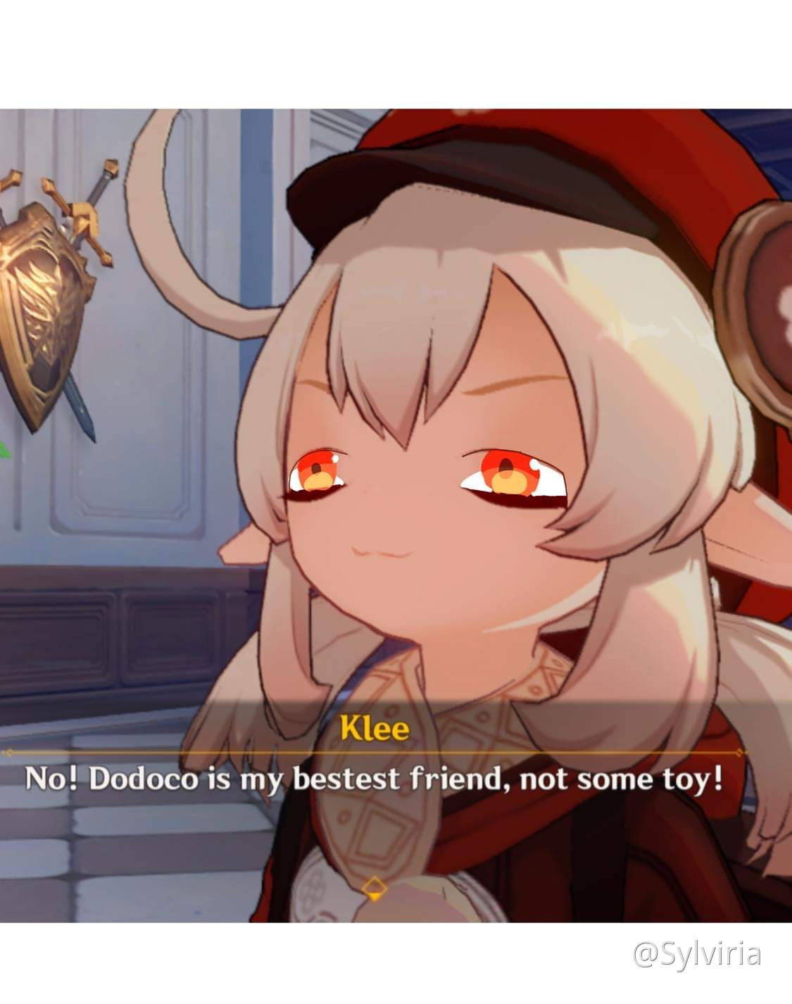 Smug Klee but she’s tired Genshin Impact | HoYoLAB