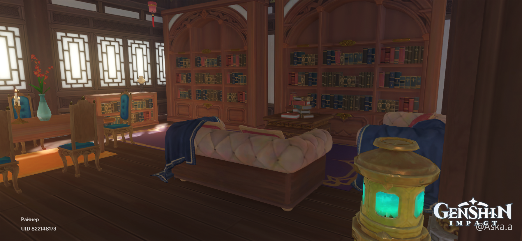 Living room Genshin Impact | HoYoLAB