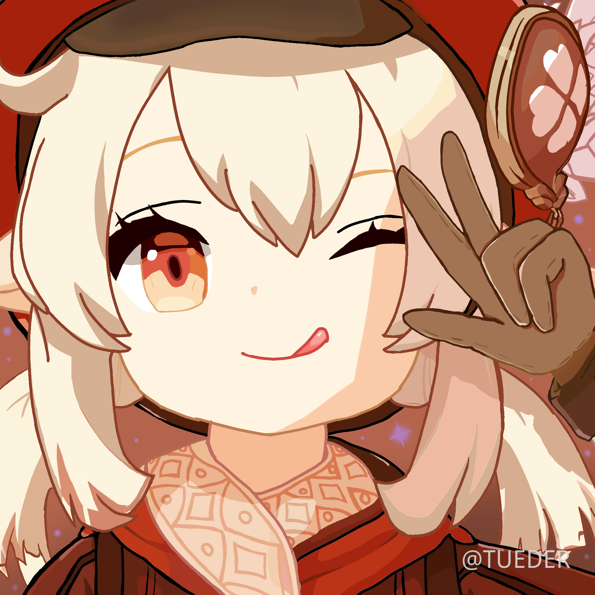 Pegatina de Klee; "El mayor miedo de Jean; Klee sonriendo" #Klee ...