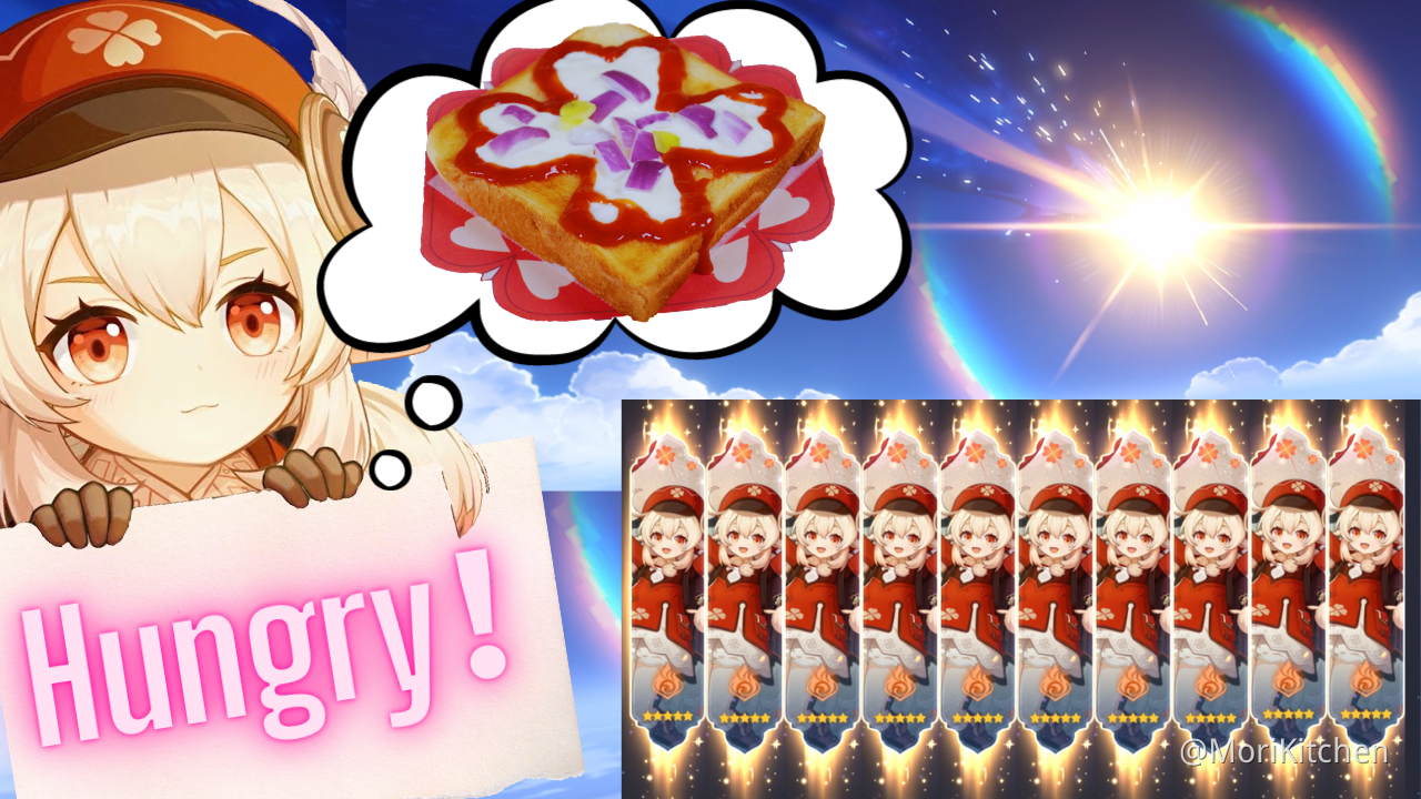 Test Summoning Rituals: Eat Klee's special dish IRL and pulling ...