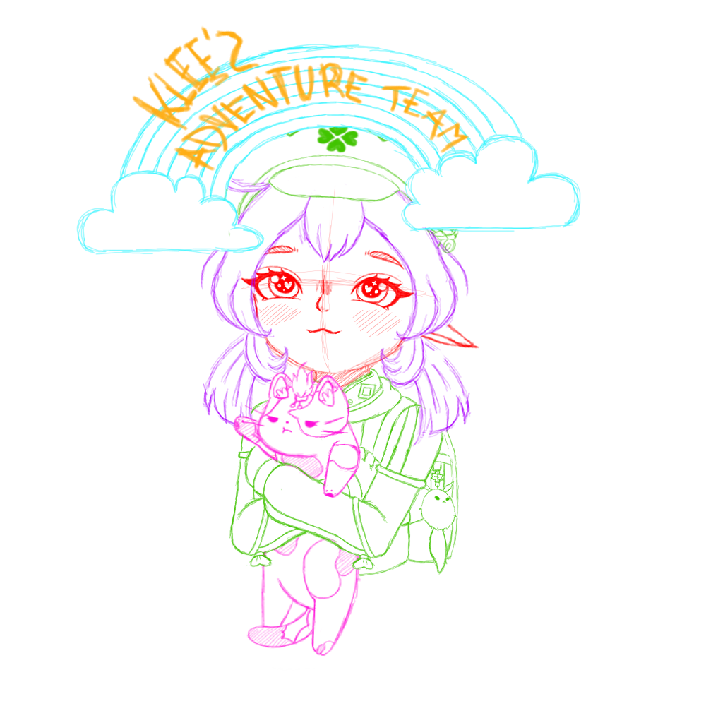 Klee Sticker: Klee's Adventure team | Genshin Impact | HoYoLAB