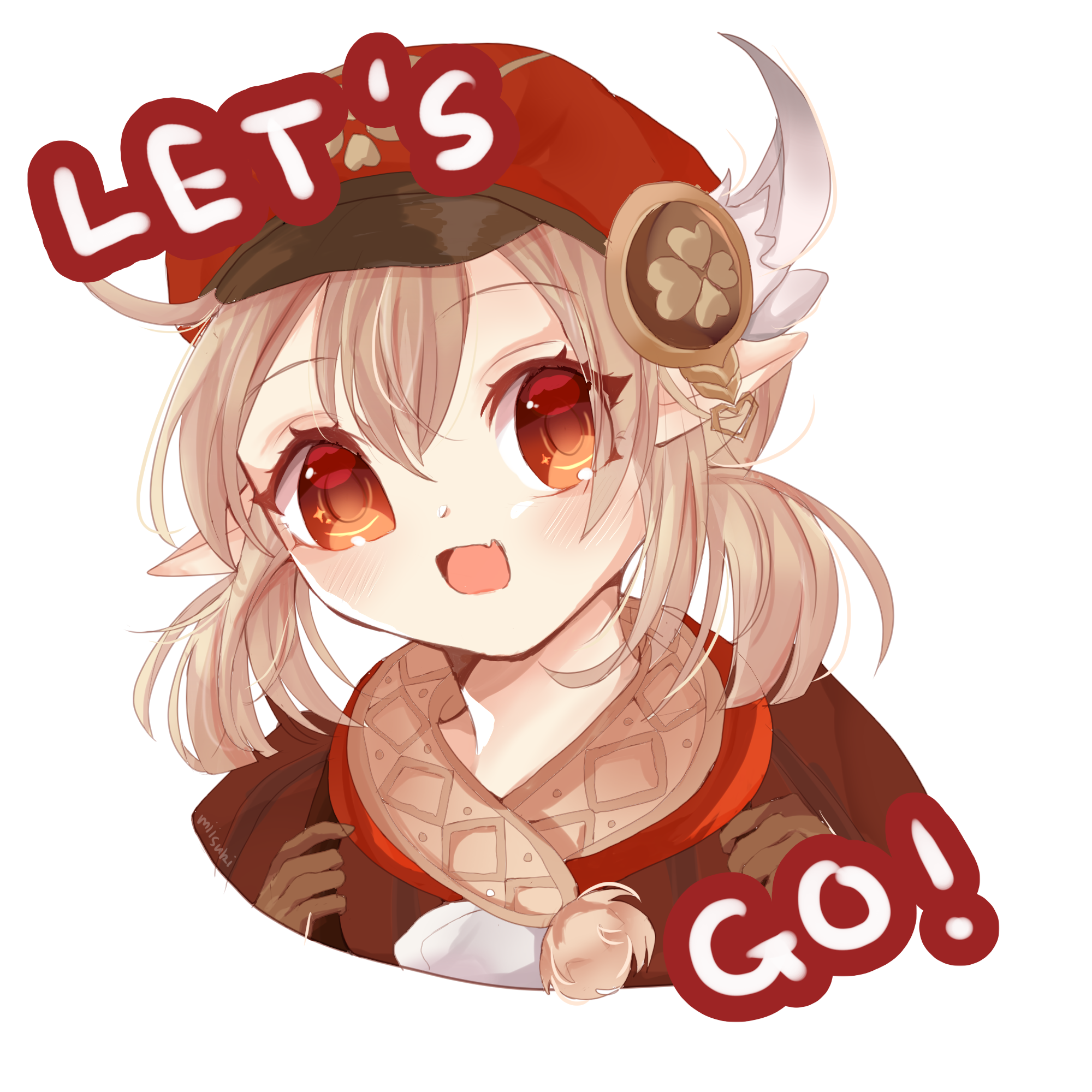Klee Sticker — "Let's Go!" Genshin Impact | HoYoLAB