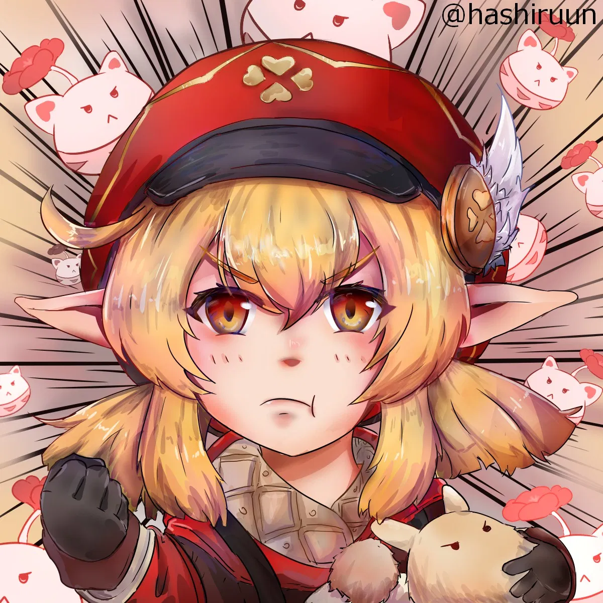 Klee Sticker - Angry Klee Genshin Impact | HoYoLAB