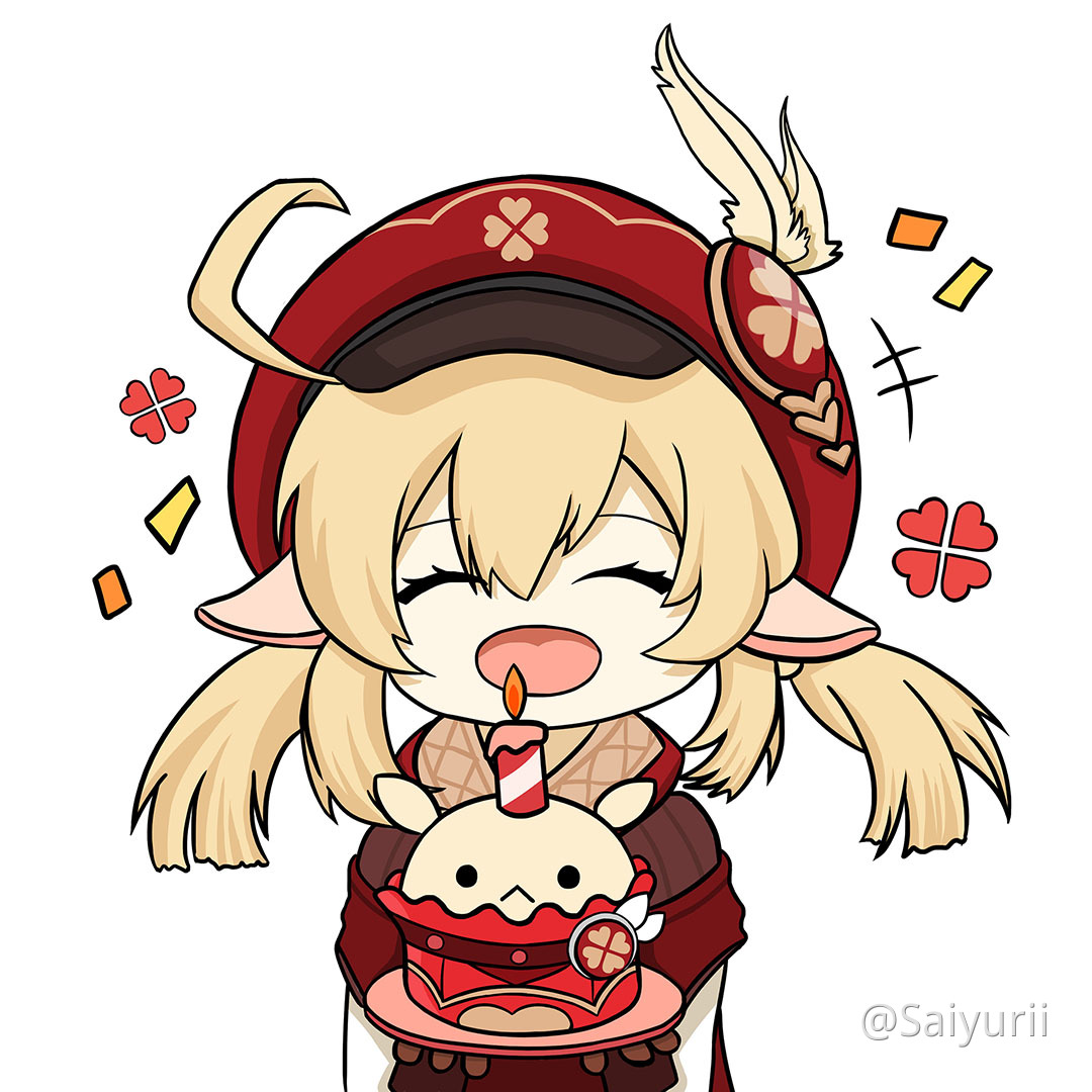 Klee Sticker - Happy Birthday! Genshin Impact | HoYoLAB