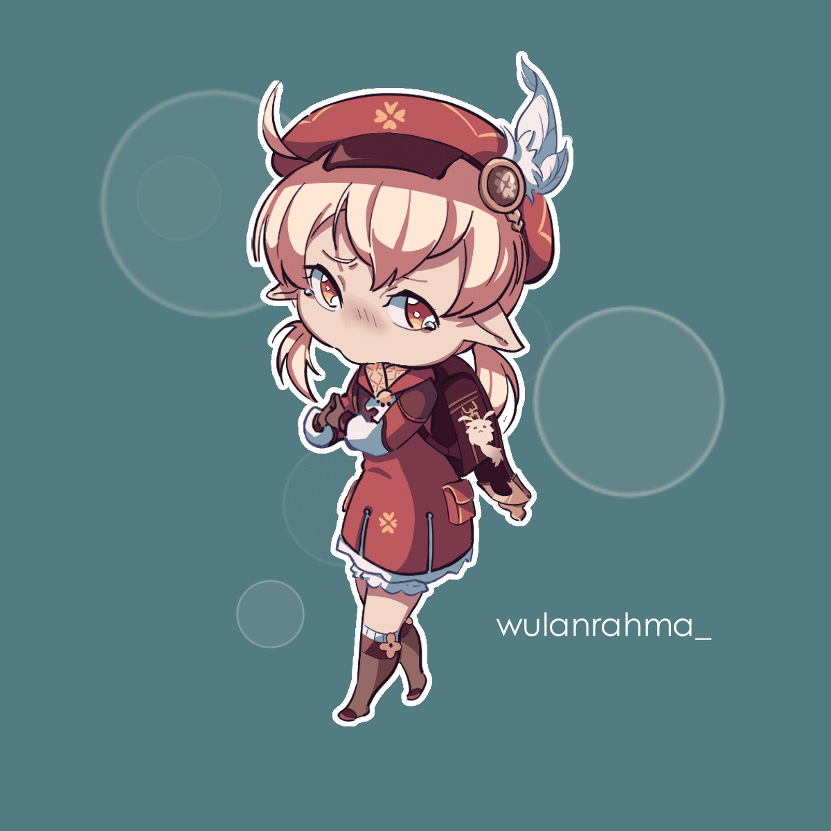 Klee sticker-cute little bomb maker Genshin Impact | HoYoLAB