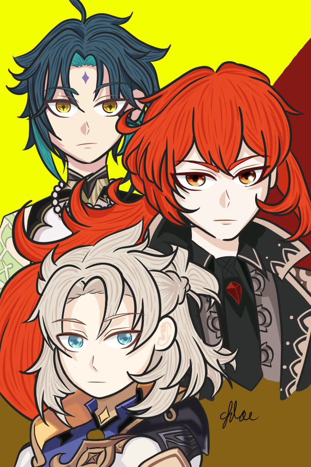 My Trio Genshin Impact | HoYoLAB