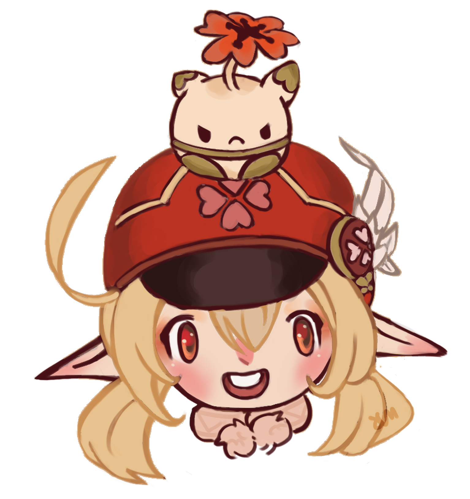 [Stickers Klee] Happy Klee (cartoon vers.) Genshin Impact | HoYoLAB