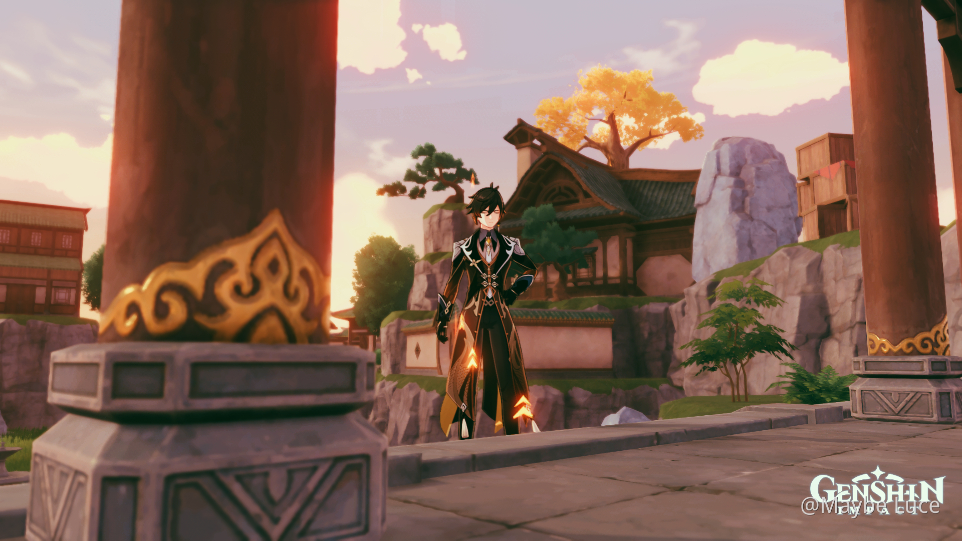 Serenitea Pot Showcase (Floating Abode) Genshin Impact | HoYoLAB