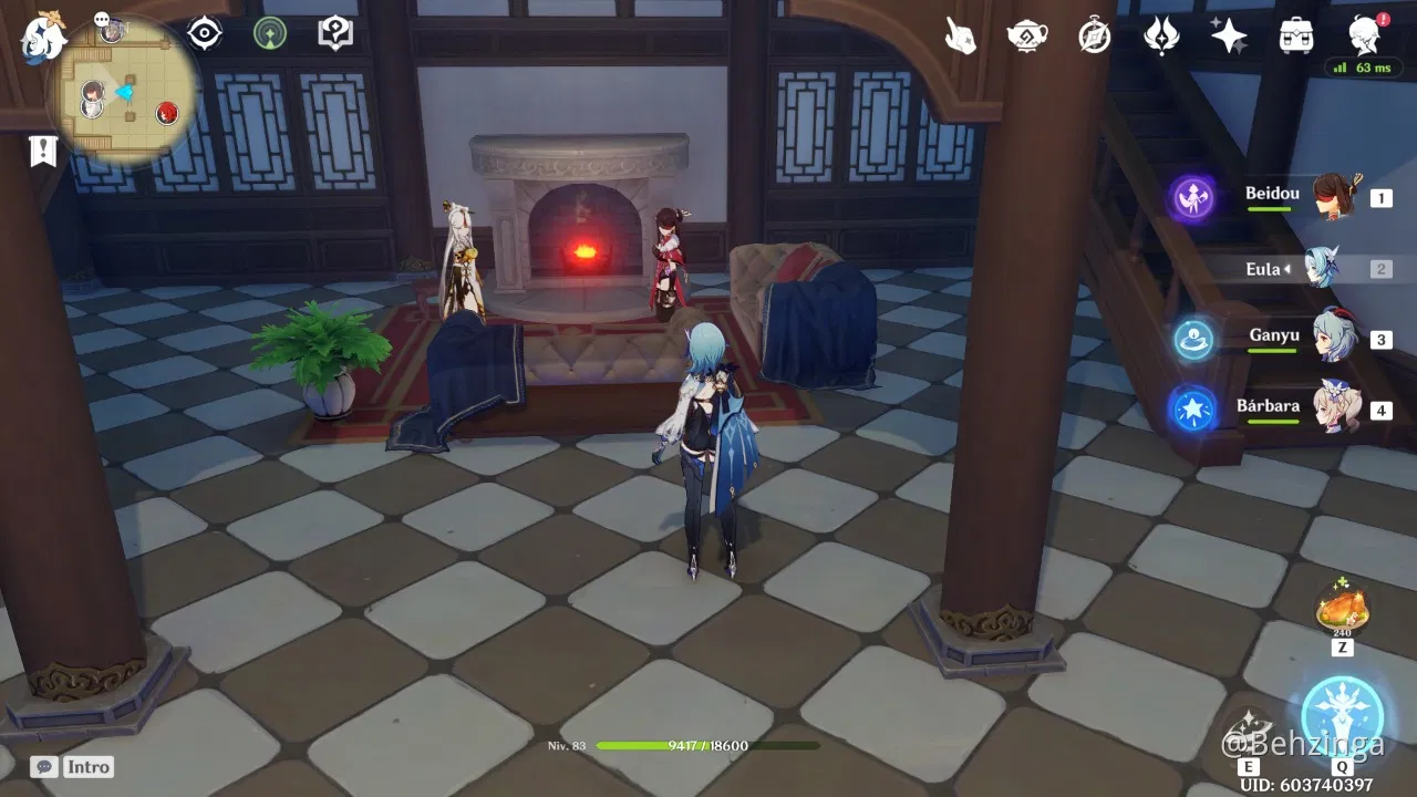 Diluc the bartender, Beinguang and Lisa Genshin Impact | HoYoLAB