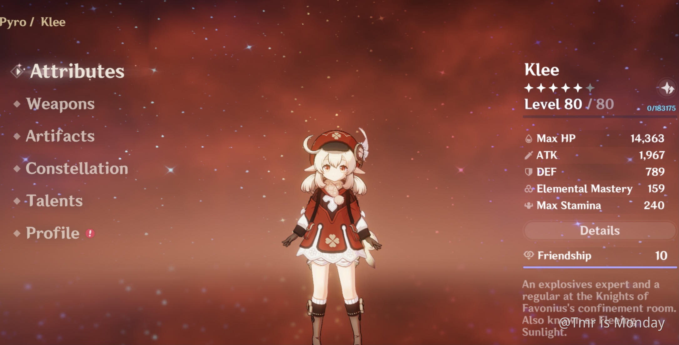 Which build would be better for Klee? Genshin Impact | HoYoLAB