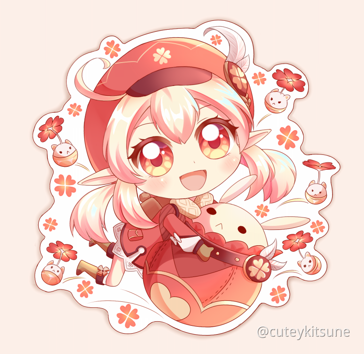 Klee Sticker Genshin Impact | HoYoLAB
