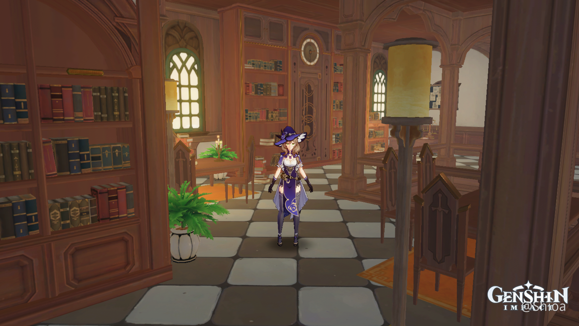 Venti House & Library of Lisa | Genshin Impact | HoYoLAB