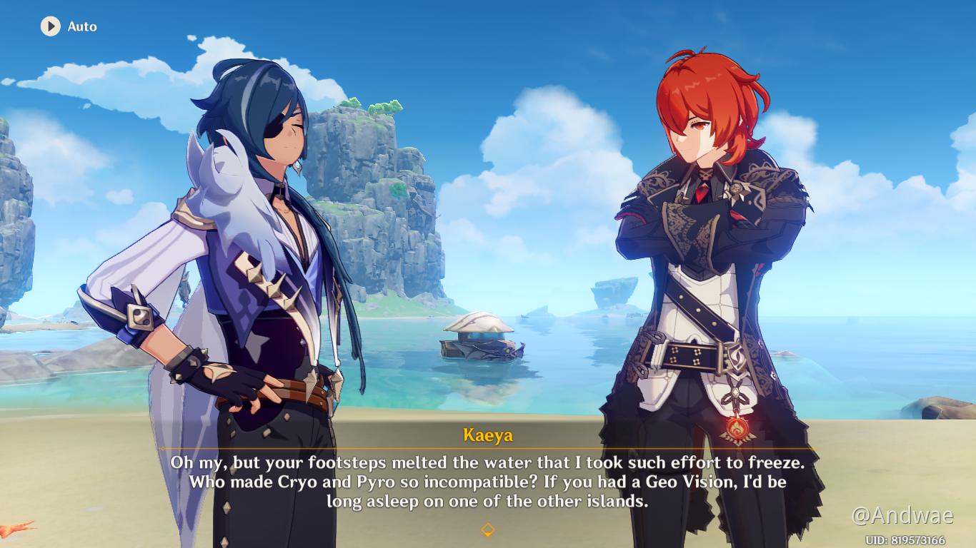 OOOOO Kaeya's ice bridges is canon XDDDD Genshin Impact | HoYoLAB