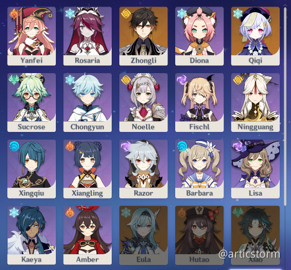 ganyu team comp Genshin Impact | HoYoLAB