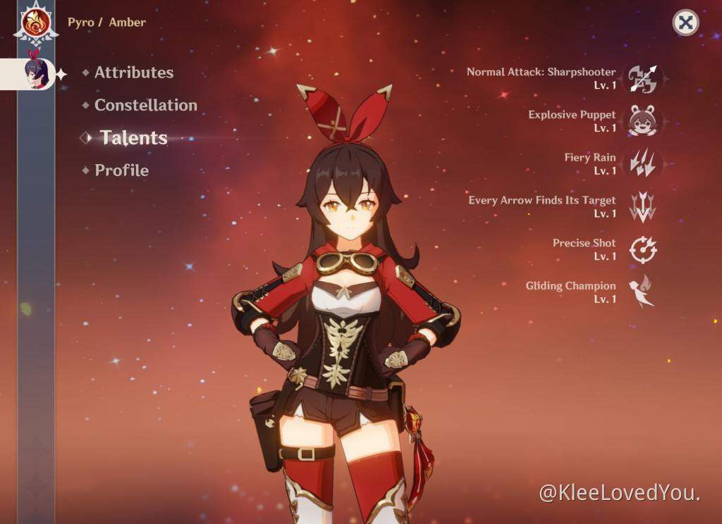 Best Amber Build: Artifacts, Weapons & Team Guide | Genshin Impact ...