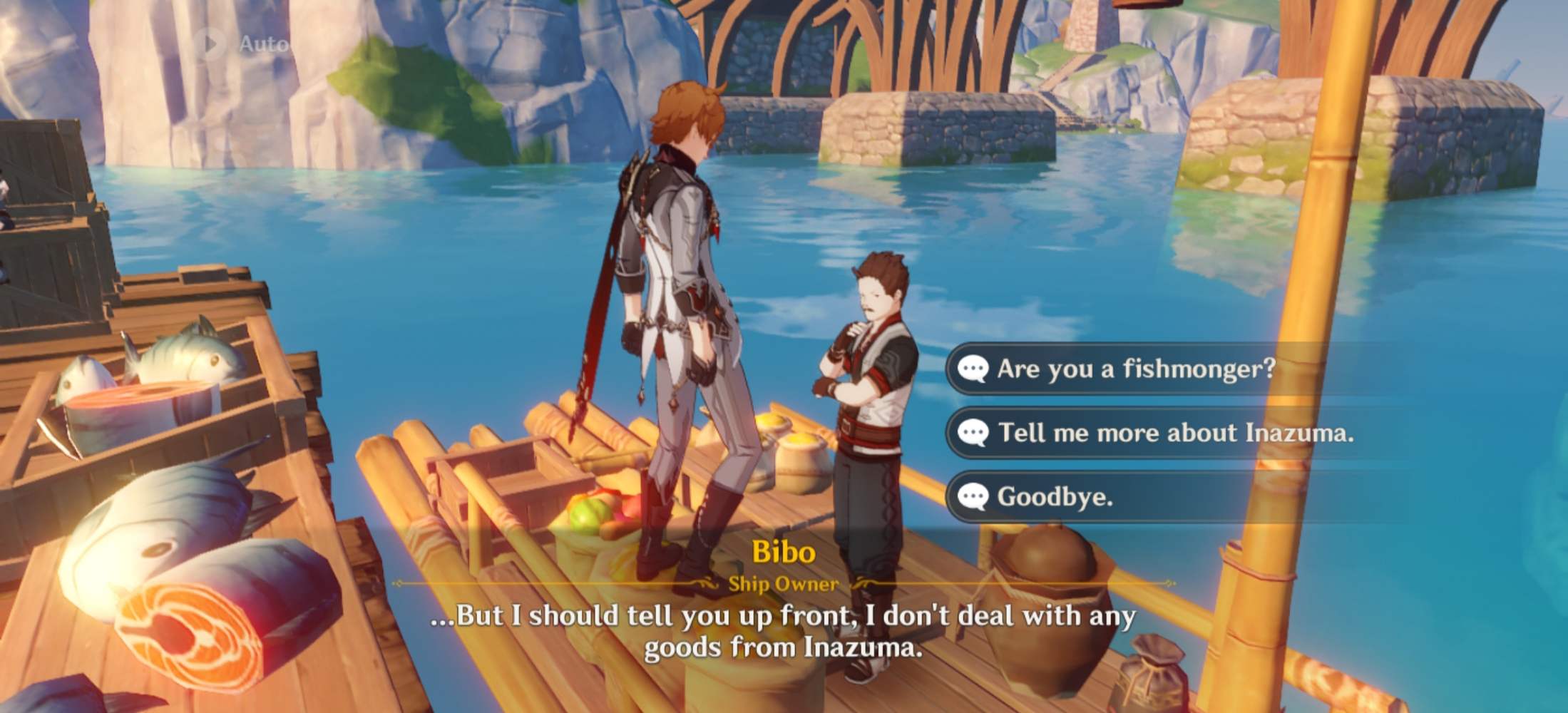 [Fun Fact] NPC in Liyue talks about Inazuma | Genshin Impact | HoYoLAB