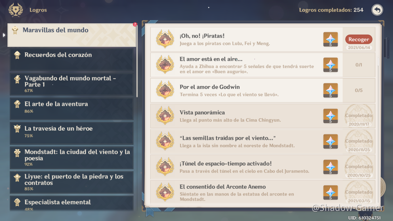 alfan me puedo quitar este logro de encima Genshin Impact | HoYoLAB