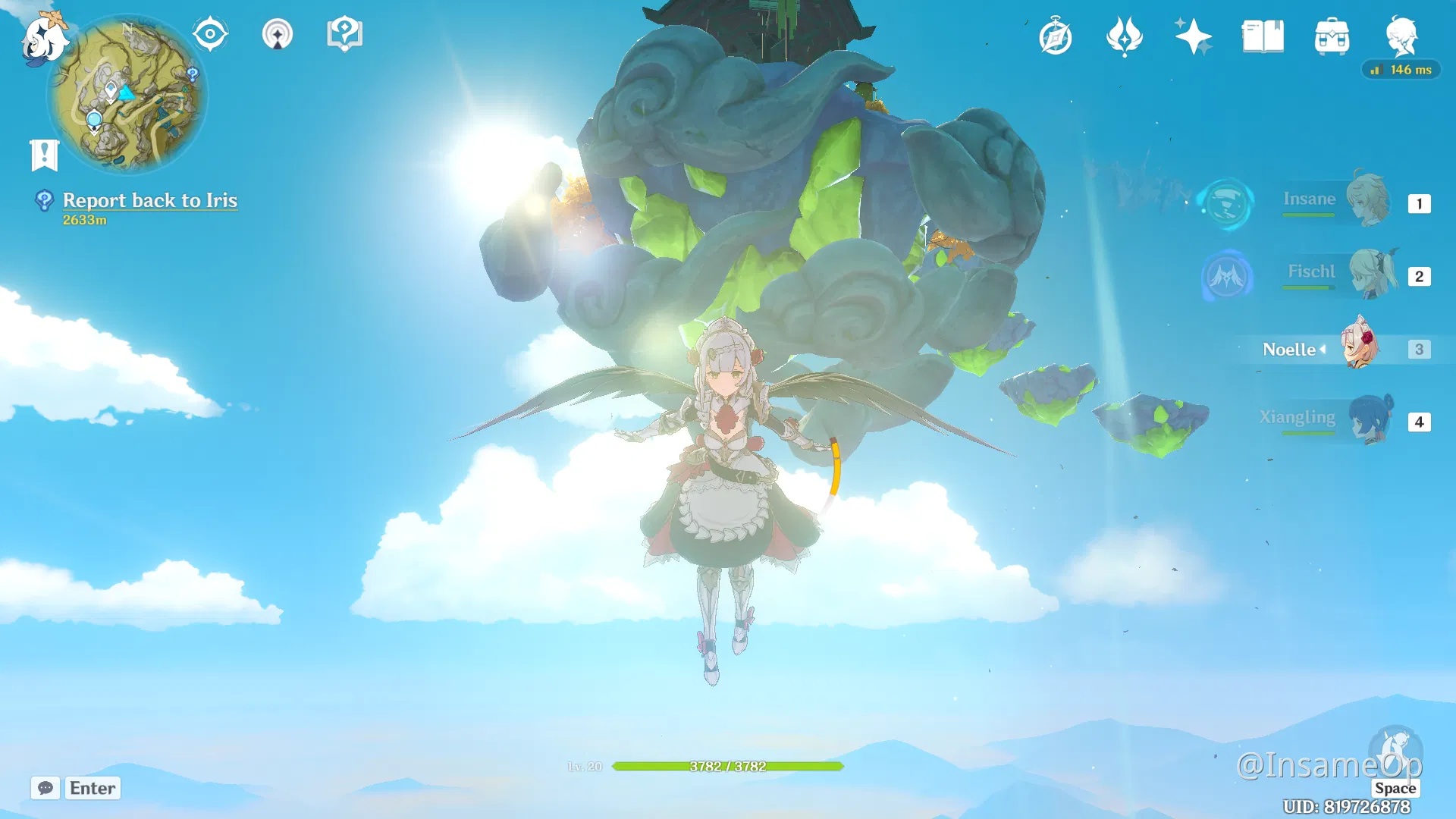 Flying Noelle x'D Genshin Impact | HoYoLAB