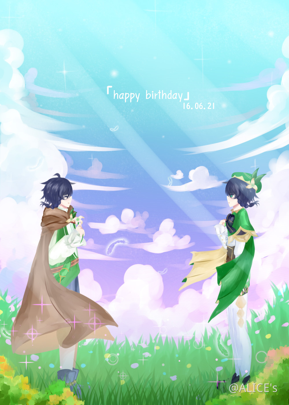 Happy Birthday Venti!! Genshin Impact | HoYoLAB