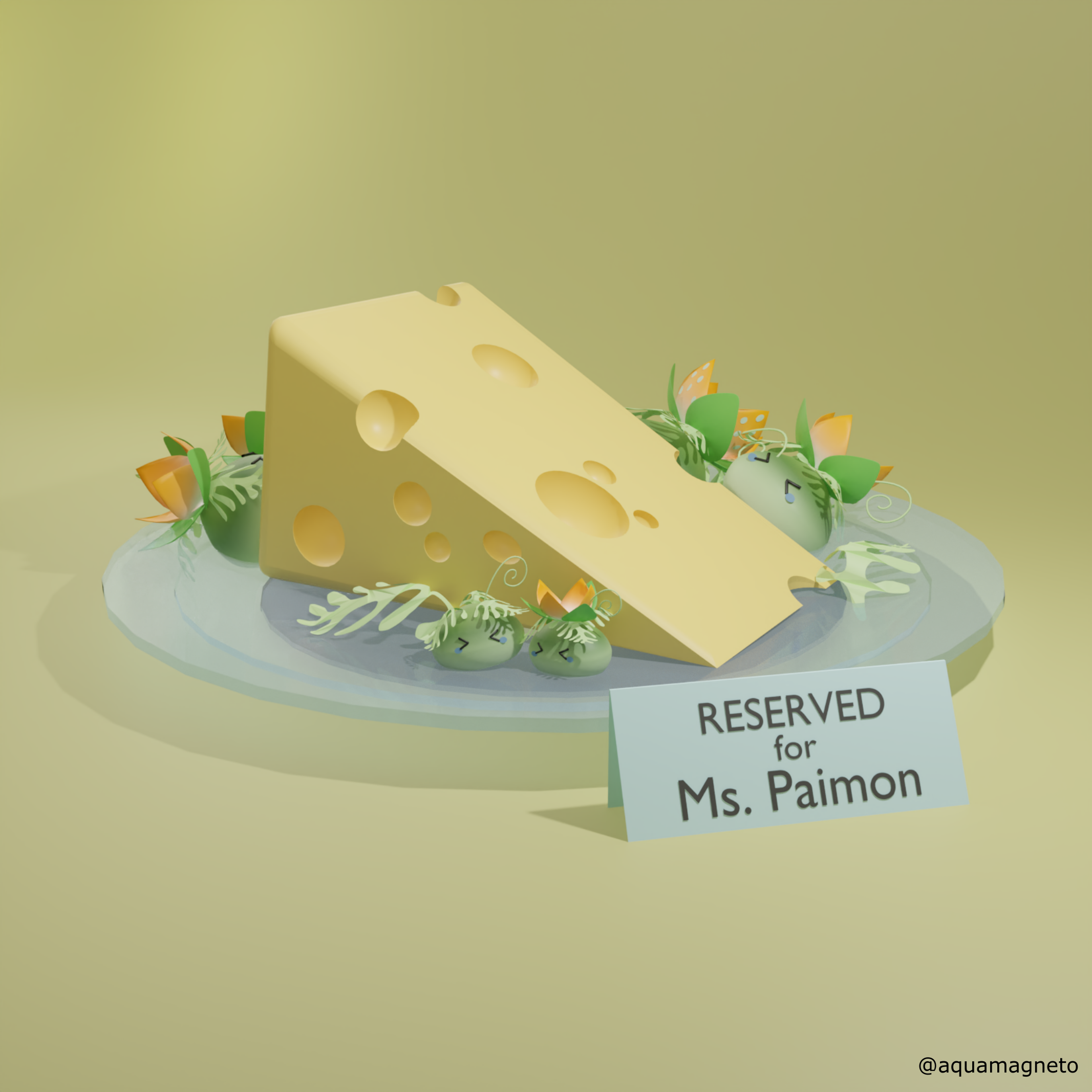 Food Reservation for the Emergency Food... I mean for Paimon Genshin ...