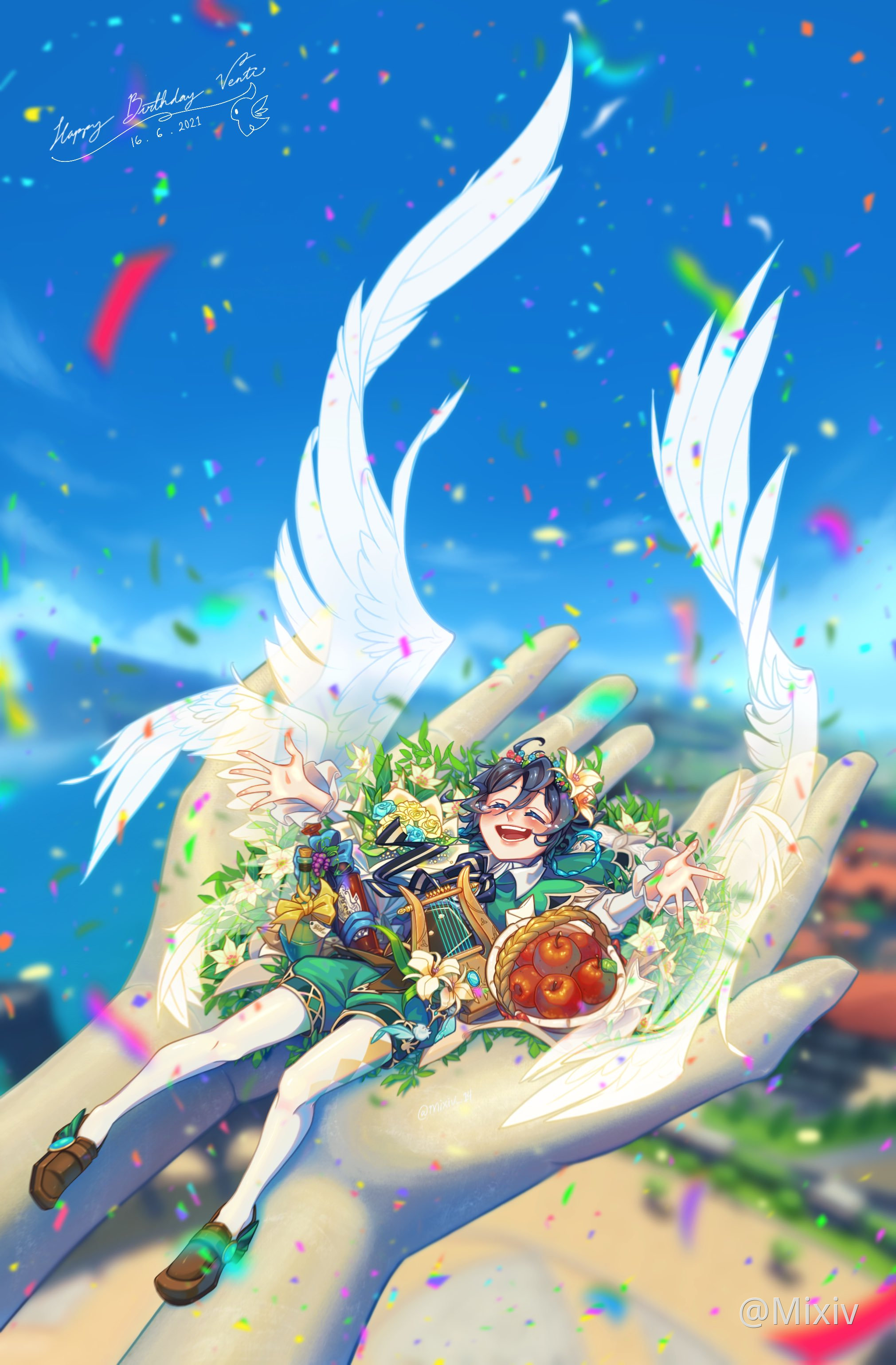 Happy Birthday Venti ! Genshin Impact | HoYoLAB