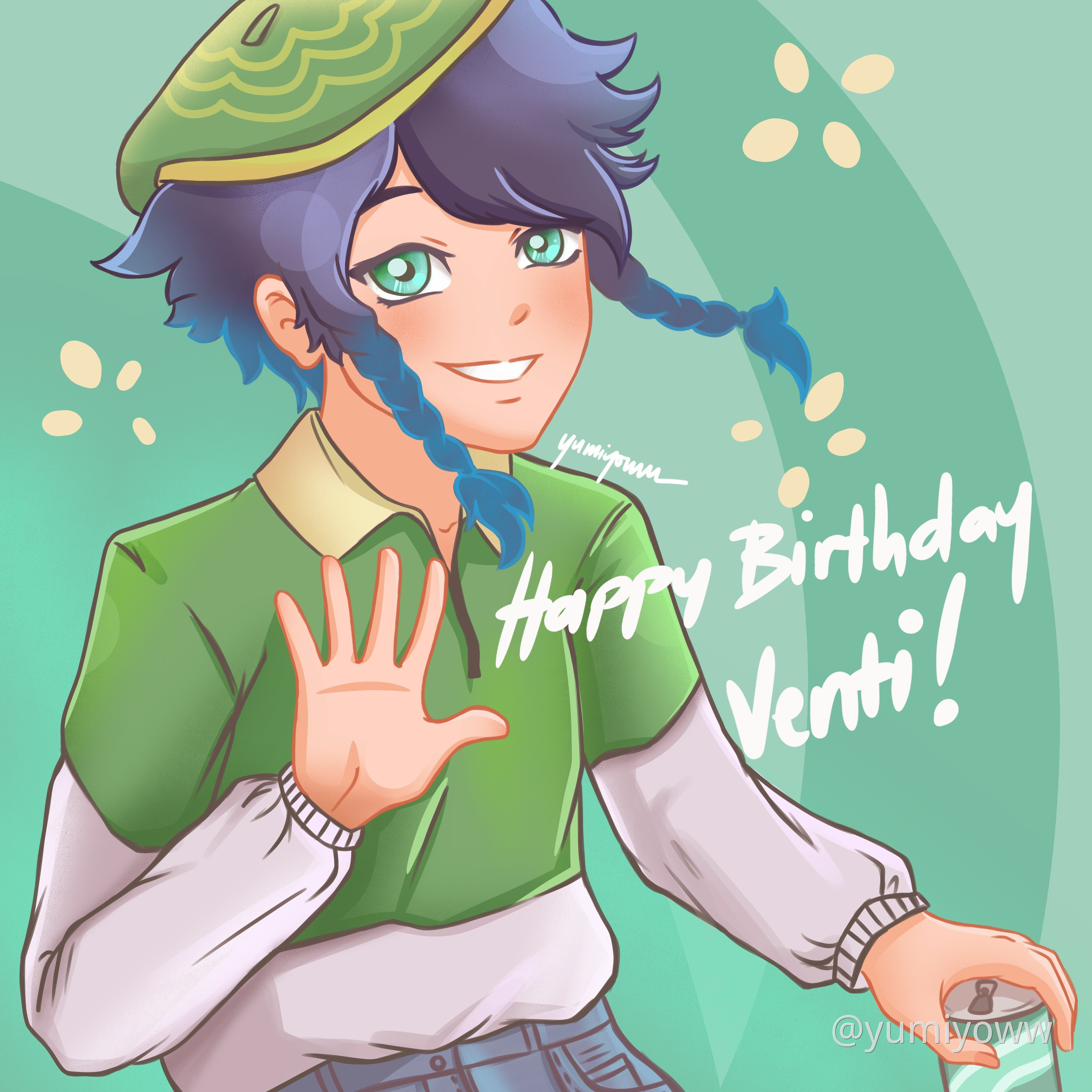 Happy Birthday Venti!! Genshin Impact | HoYoLAB