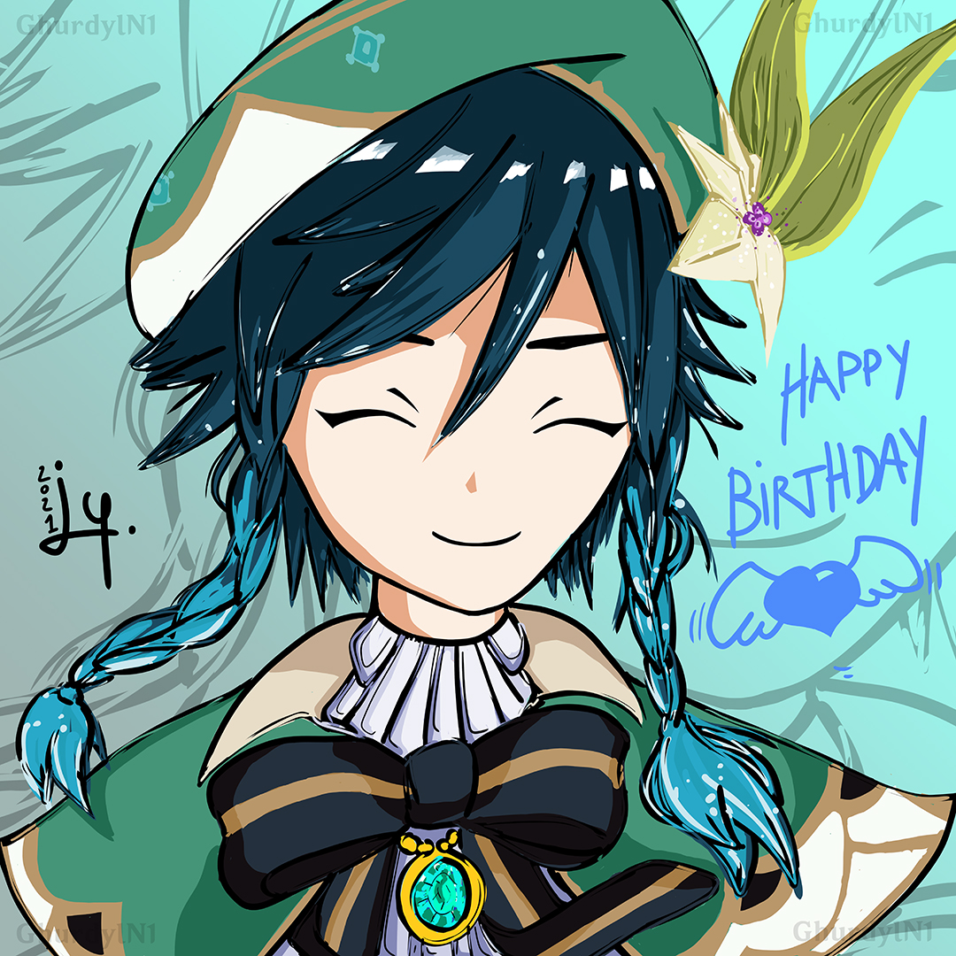 Happy Birthday Venti ! Genshin Impact | HoYoLAB
