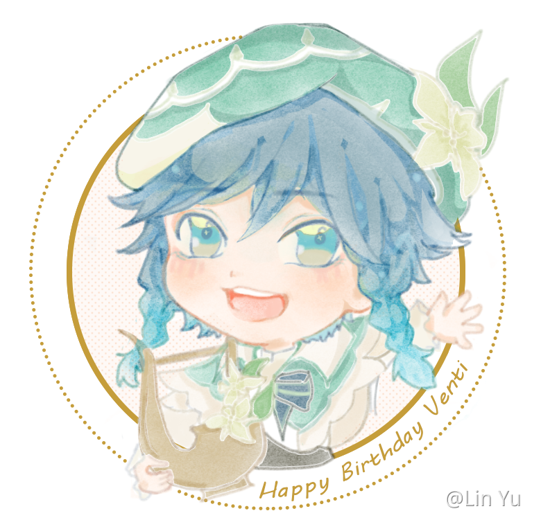 Happy Birthday Venti !!!!!!!!!!! Genshin Impact | HoYoLAB