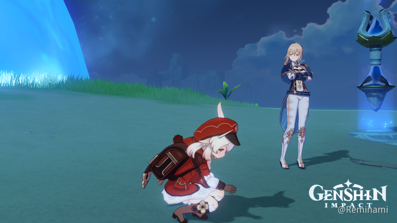 Just a cute Klee with Jean in the backgorund Genshin Impact | HoYoLAB