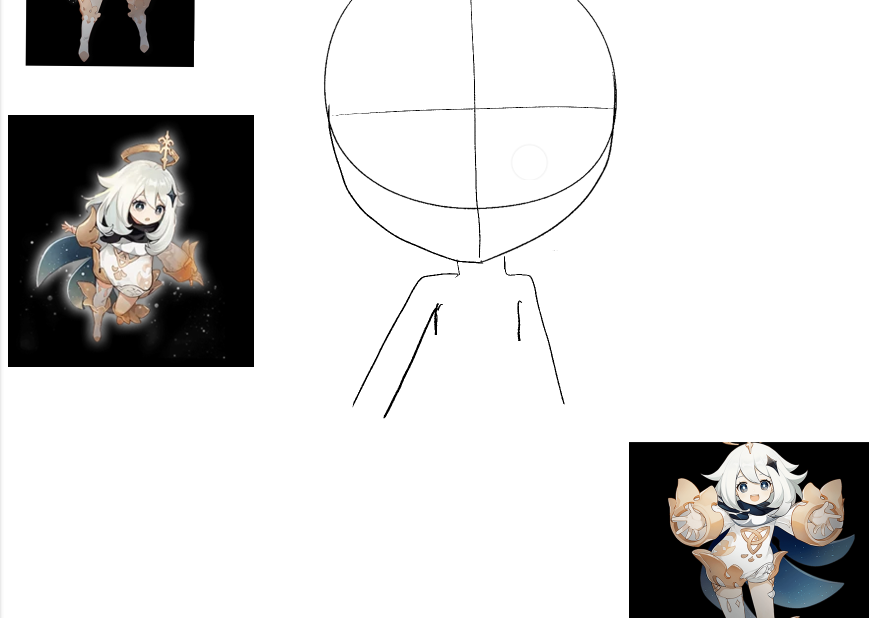 what does Paimon's body look like? Genshin Impact | HoYoLAB