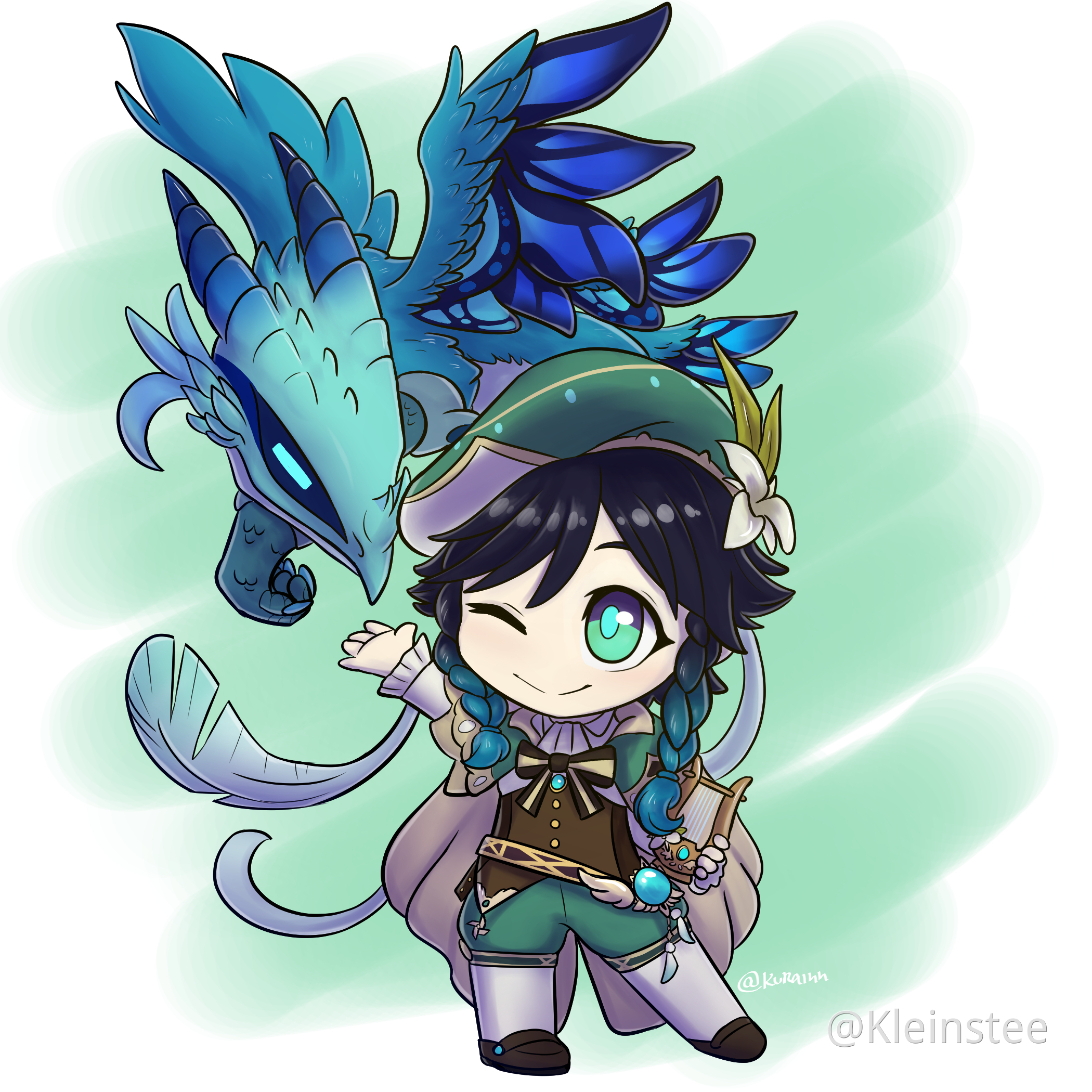 Venti Chibi Genshin Impact | HoYoLAB