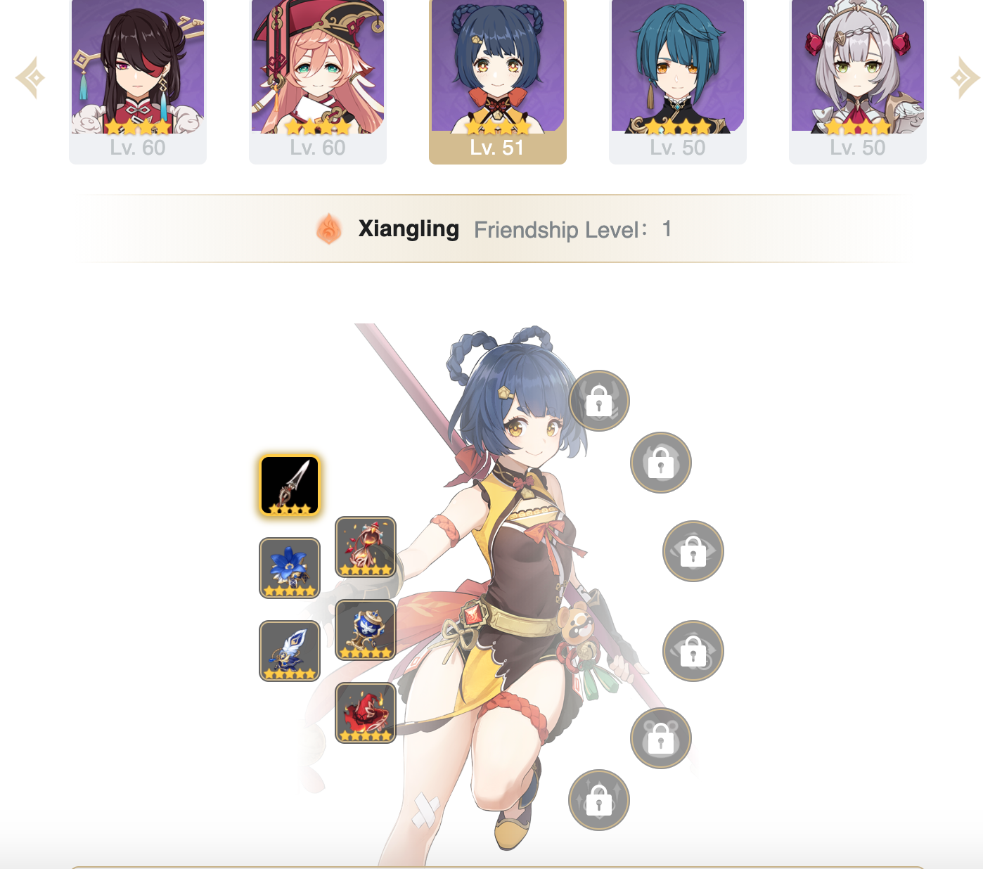 Finally got around to building my Xiangling Genshin Impact | HoYoLAB