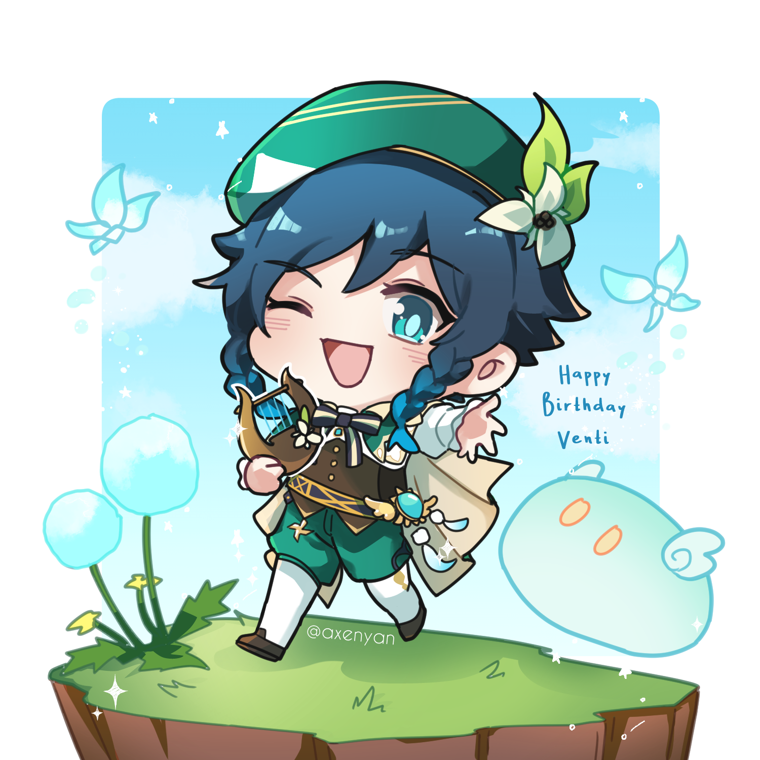 Happy birthday, Venti! Genshin Impact | HoYoLAB
