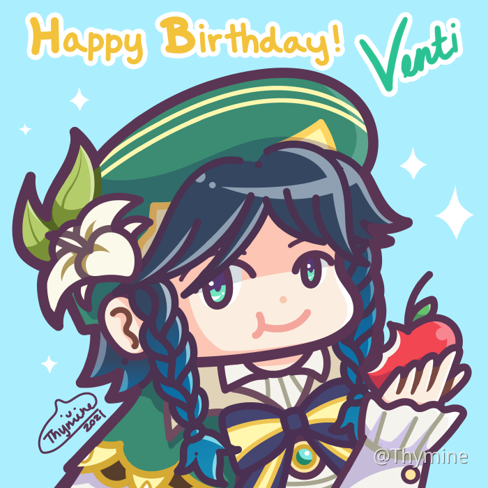 Happy Birthday Venti~ Genshin Impact | HoYoLAB