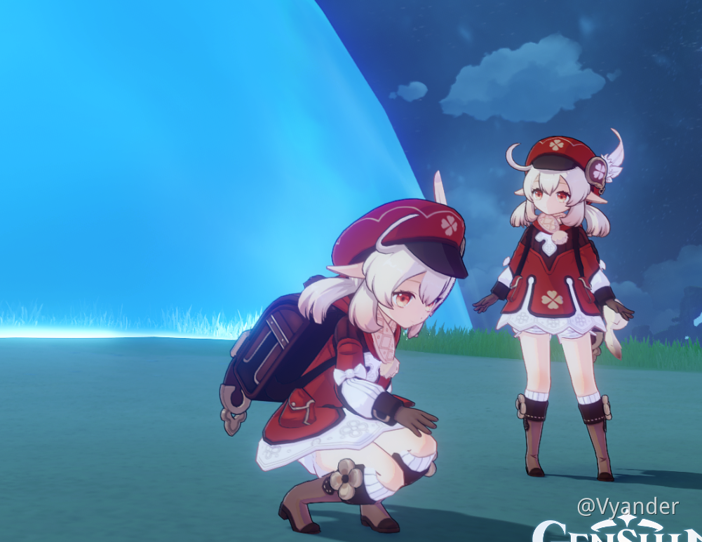 Sharing two Klees so you can get one before her banner goes away ...